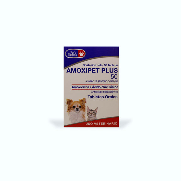 Antibiótico Amoxipet Plus Tabletas – TayPets