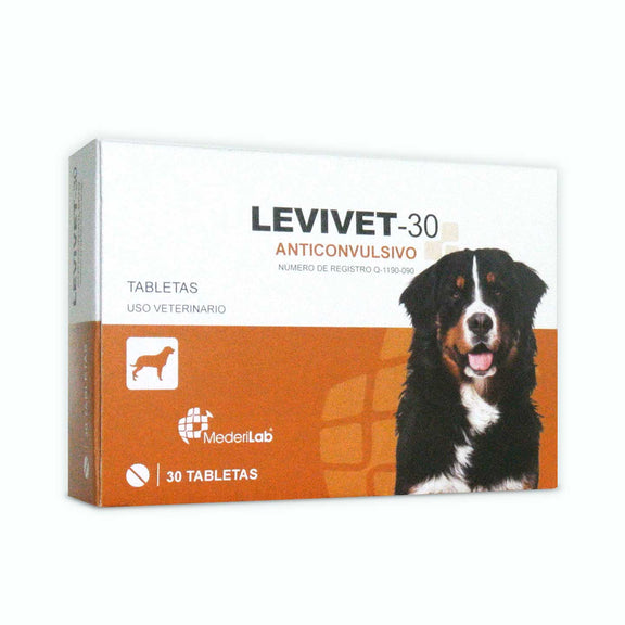 Anticonvulsivo Levivet Caja 30 Tabletas – TayPets