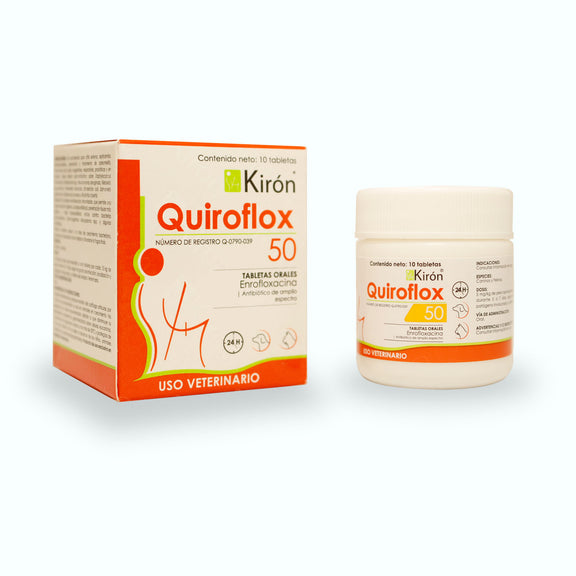 Antibiótico Quiroflox 10 Tabletas – TayPets